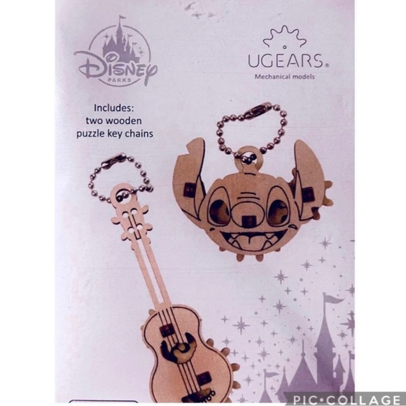 Disney | Other | New Unique Exclusive Unique Keychains Stitch His ...